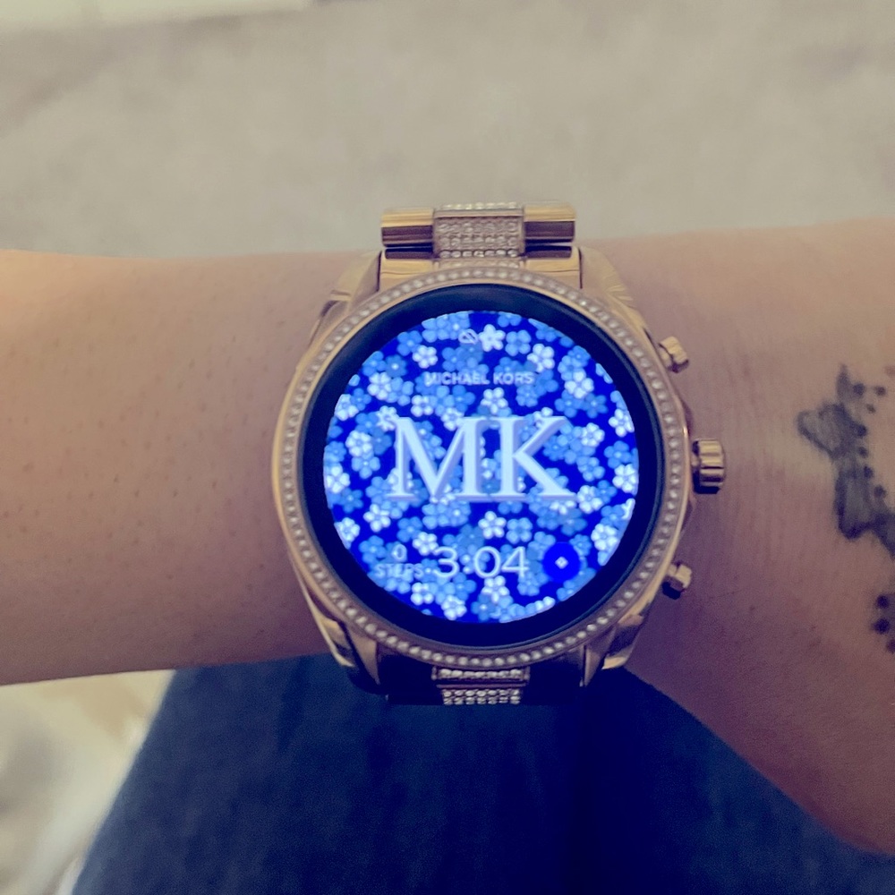 Mk Access Smartwatch Gen 5 Rose Gold - Gem